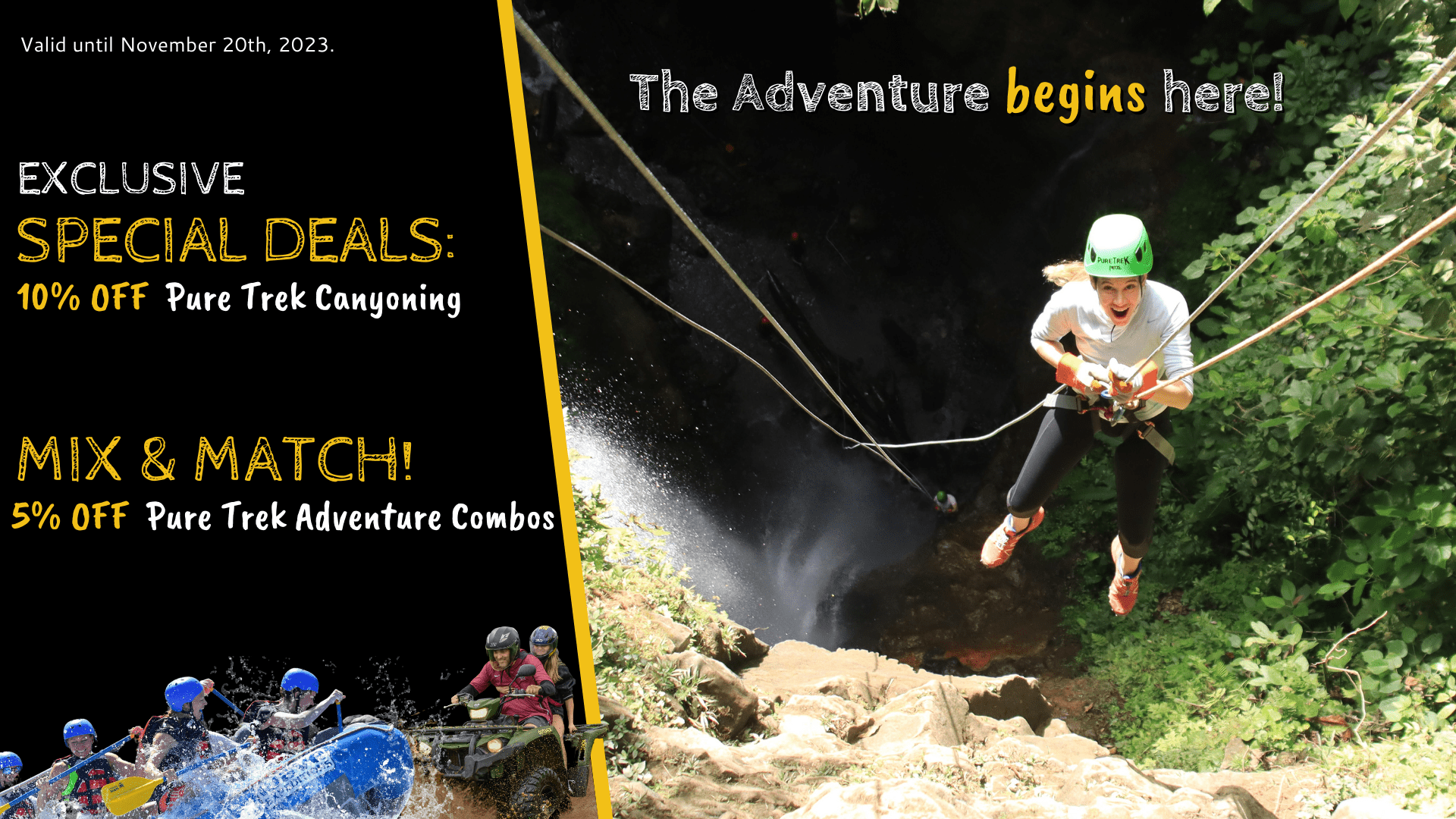 Pure Trek Canyoning Adventure - Pure Trek Costa Rica